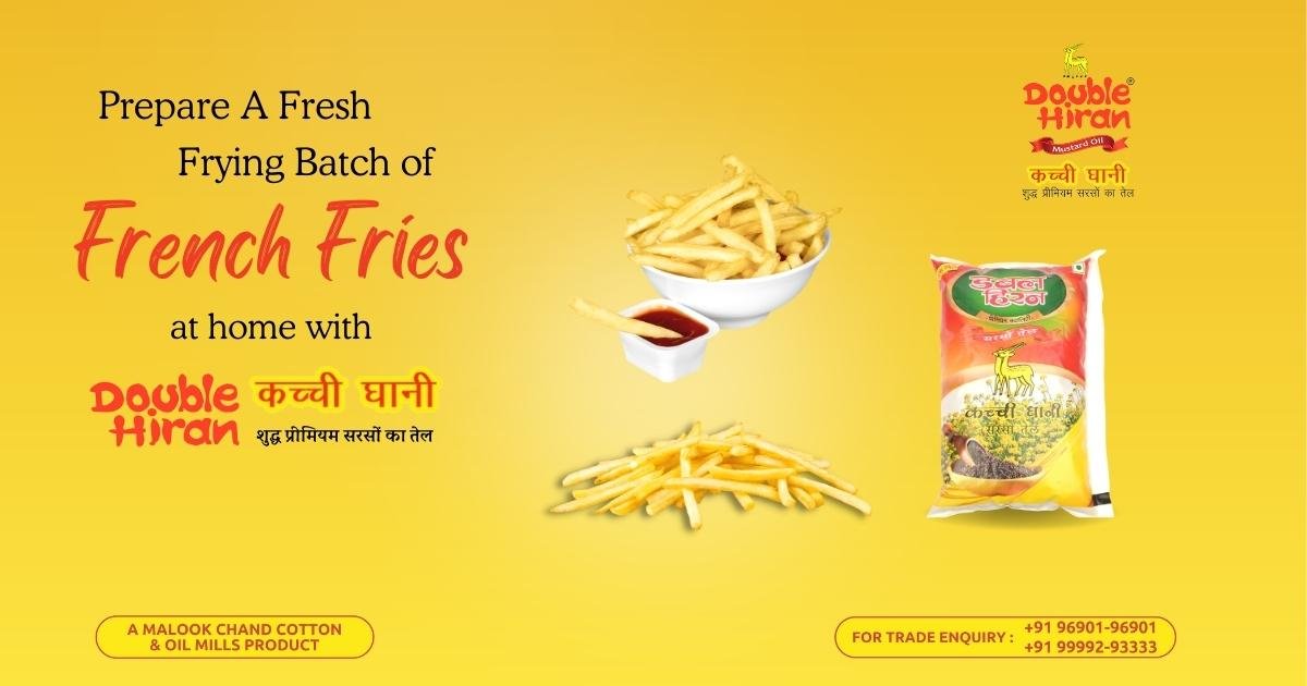 Prepare A Fresh Frying Batch of French Fries at Home
